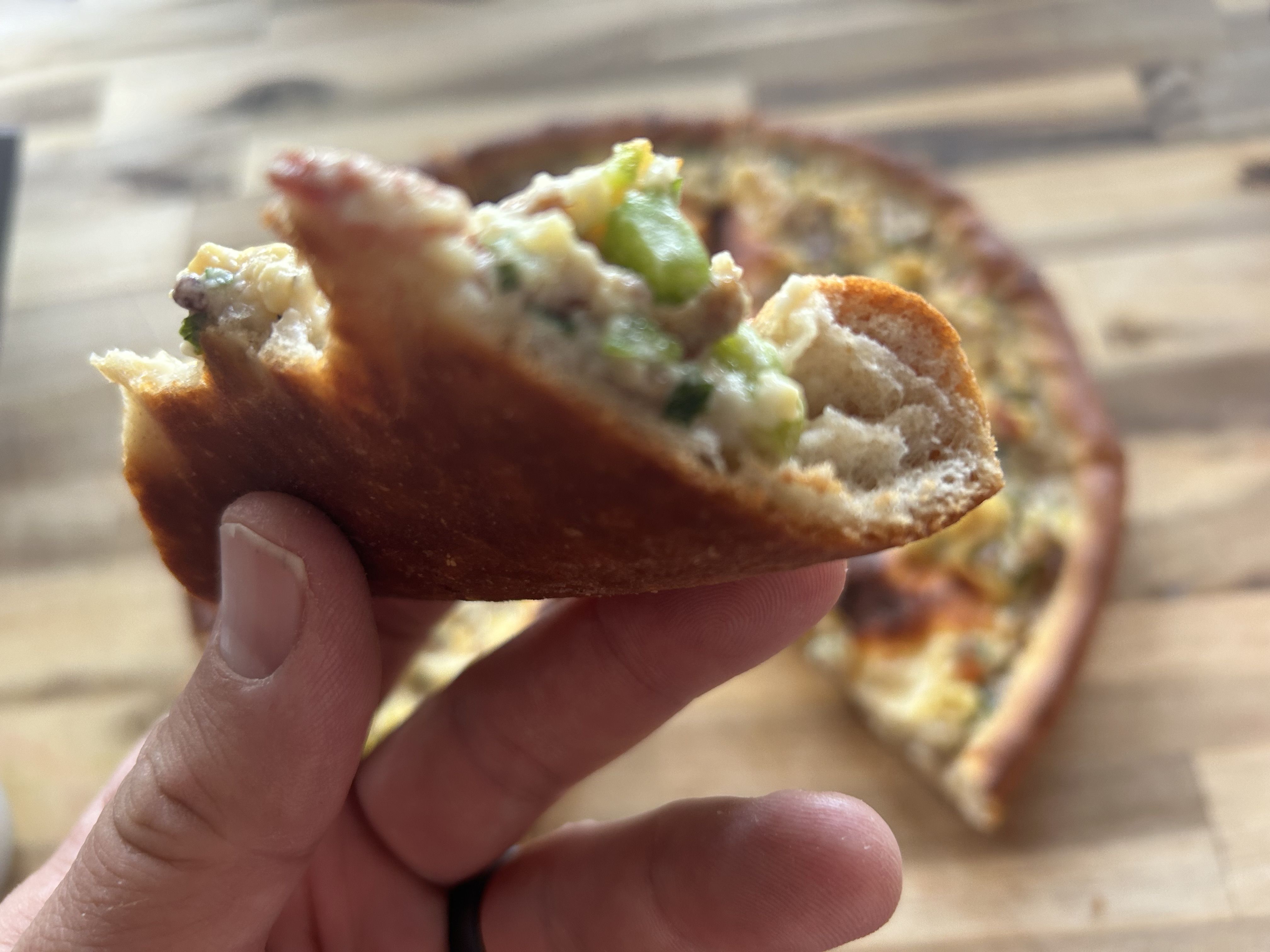 Mmm delicious breakfast pizza | TinkerDifferent