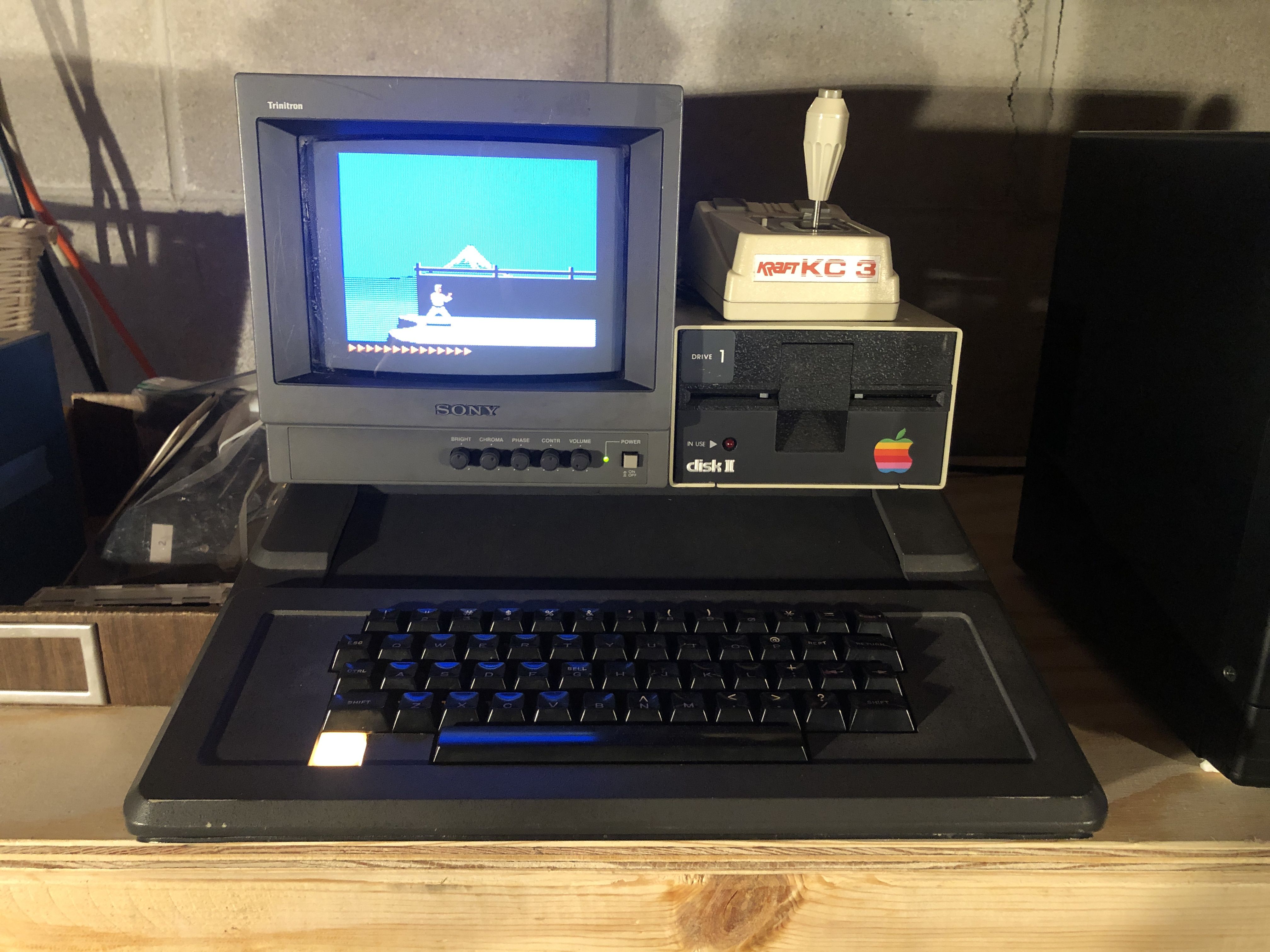 Apple II Plus - Vintage Monitor or Color TV? | TinkerDifferent